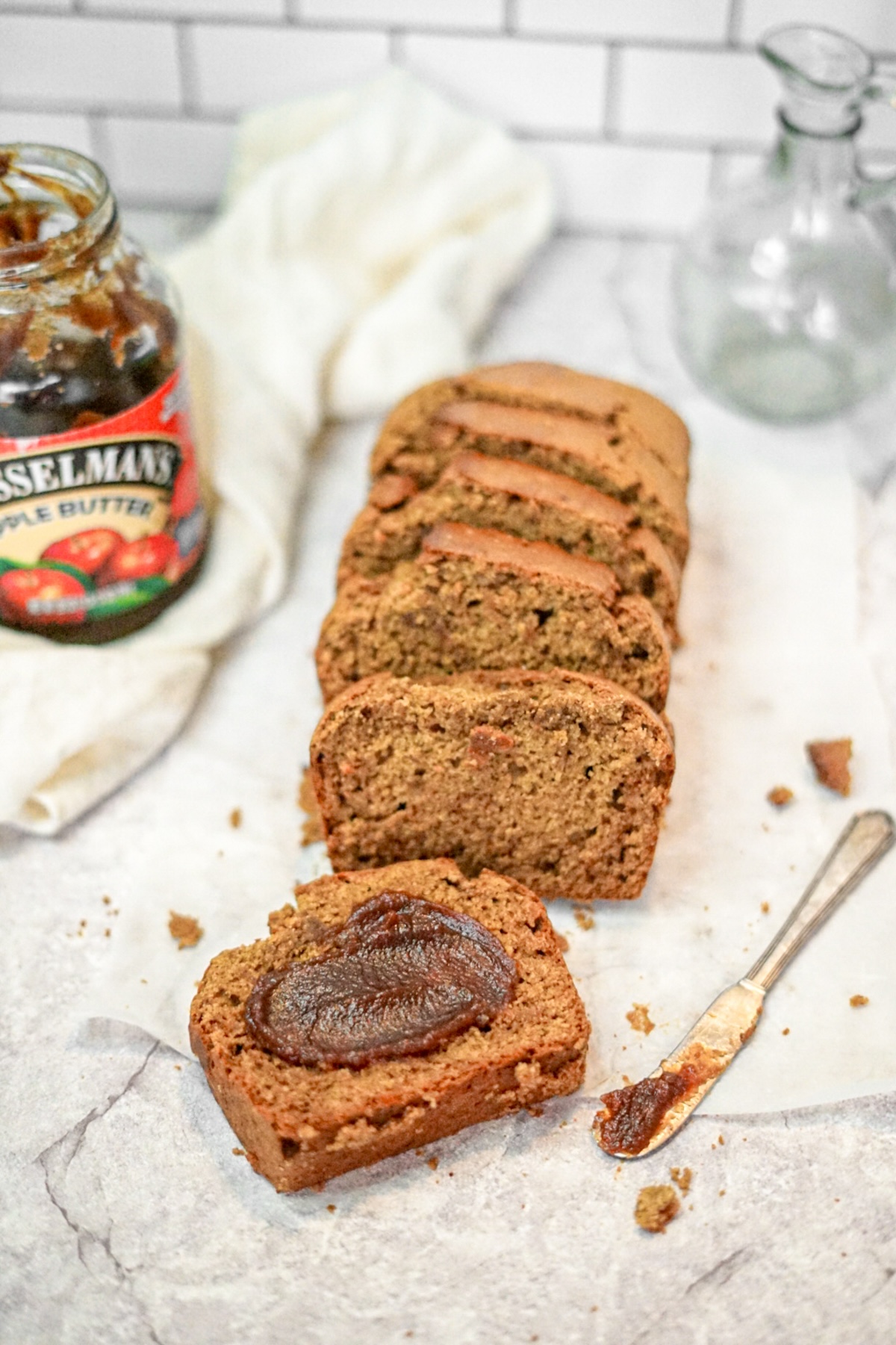 Sweet Apple Butter Bread - Vagrant Appetite