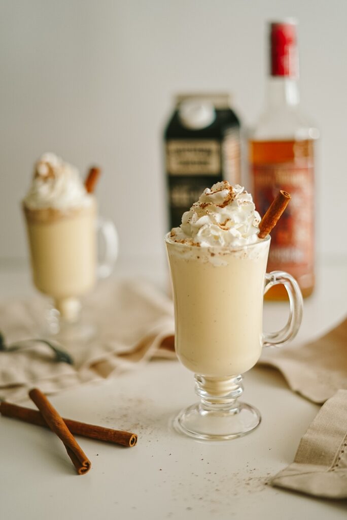 Gingerbread Rum Spiced Eggnog - Vagrant Appetite