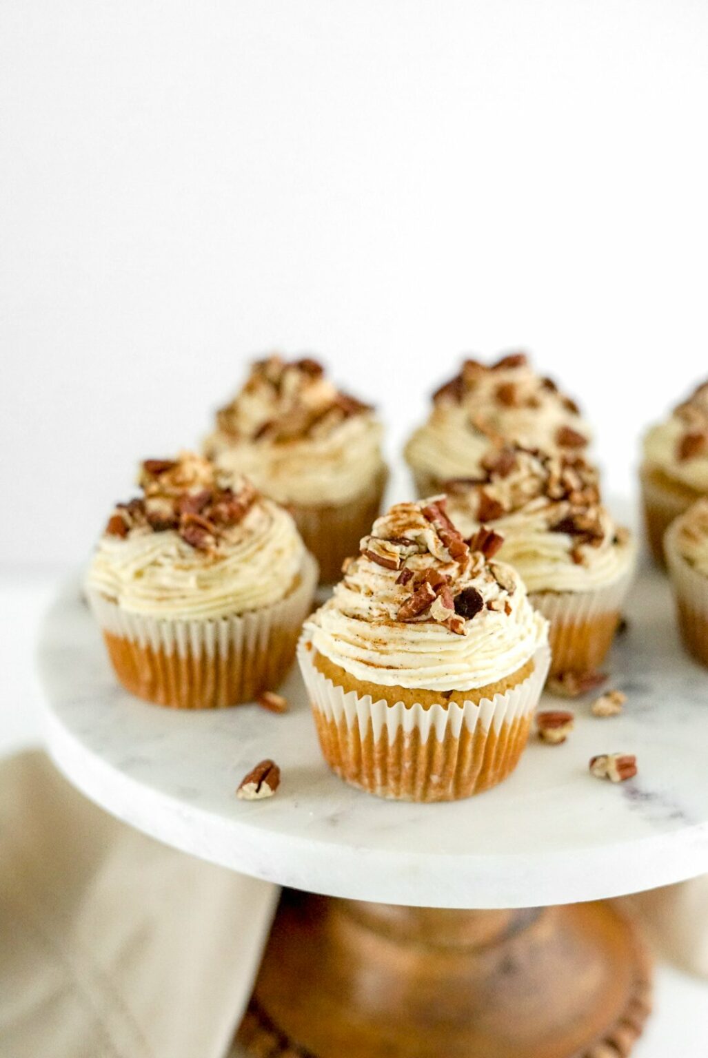 Honey Rum Cupcakes with Brown Butter Buttercream - vagrant appetite
