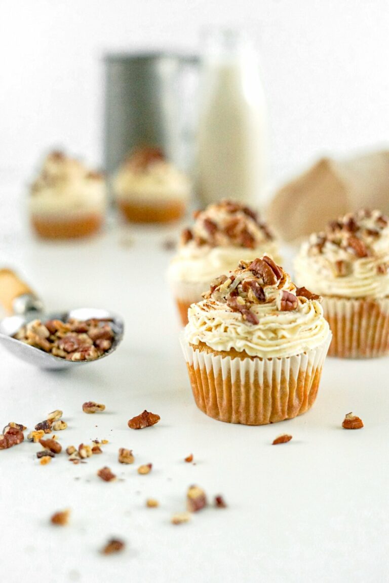 Honey Rum Cupcakes with Brown Butter Buttercream - vagrant appetite