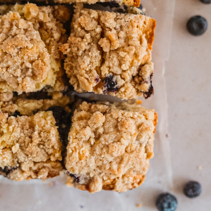 Blueberry Buckle Bars - Vagrant Appetite