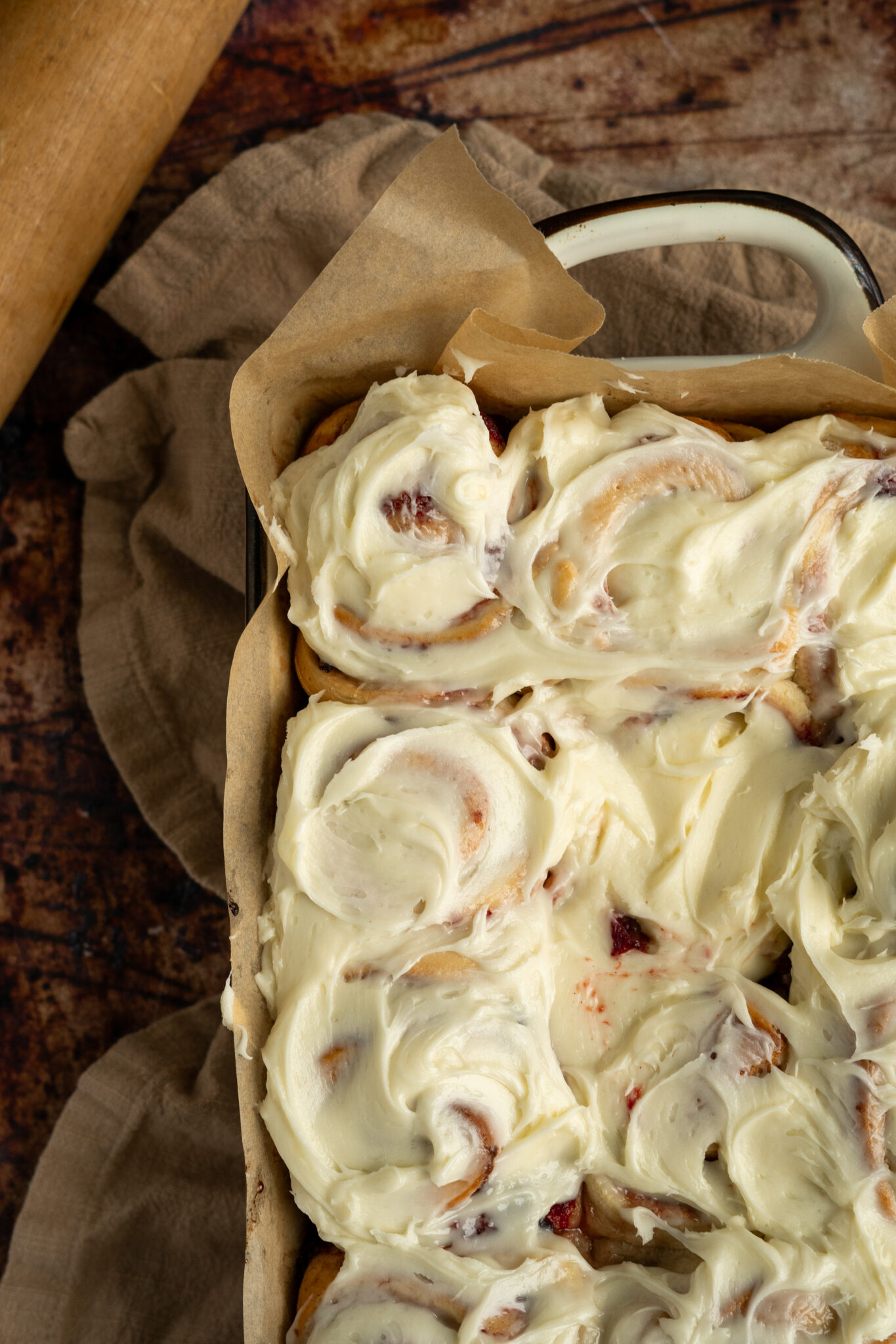 Spiced Plum Cinnamon Rolls - vagrant appetite