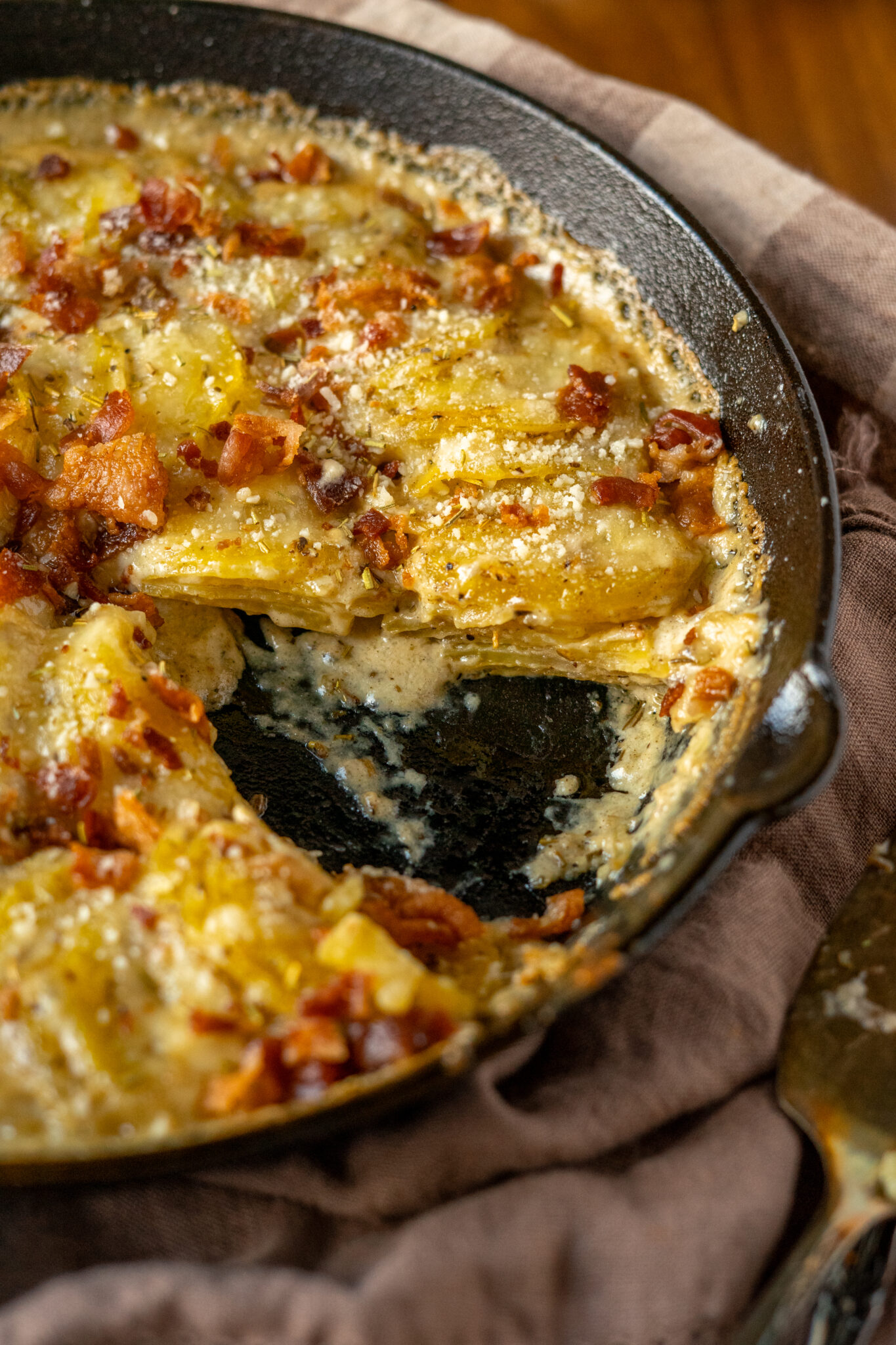 Autumn Potatoes au Gratin - Vagrant Appetite